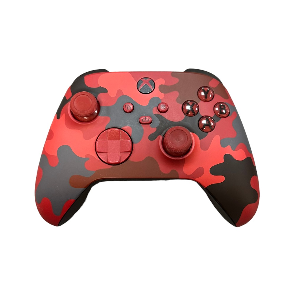 Pre-owned Official Xbox Series S Controller (Camo Red) - Own4Less